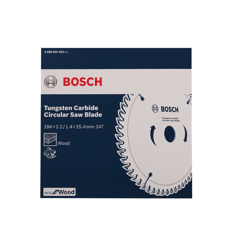 BOSCH ใบเลื่อยวงเดือน 7 นิ้ว 24 ฟัน รุ่น ECO FOR WOOD รุ่น 2608644303 ...