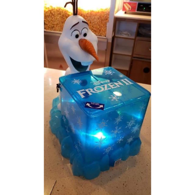 Frozen 2 ☃️ถังป๊อปคอร์นโอลาฟเม็กซิโกขนาดใหญ่มีไฟ olaf popcorn | Shopee ...