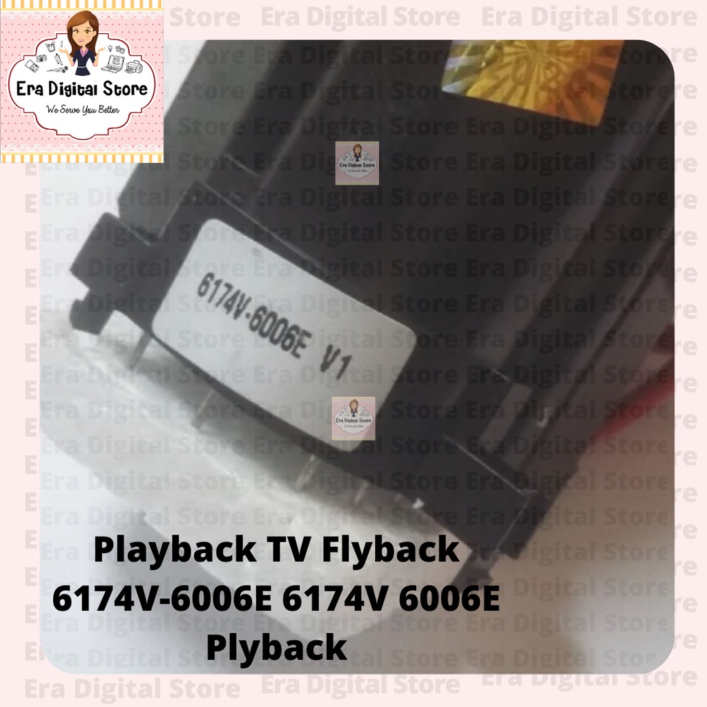 Flyback TV Playback 6174V-6006E 6174V 6006E Plyback โทรทัศน์ | Shopee ...