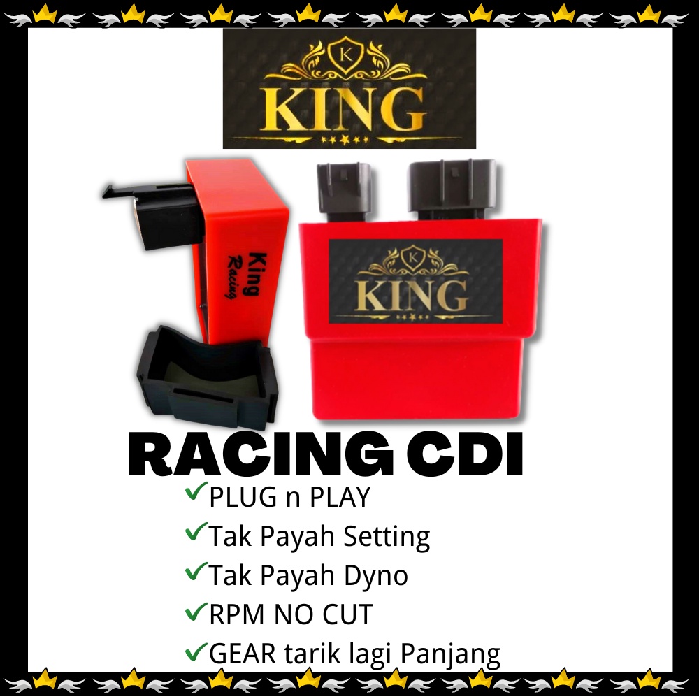 King EZUKI RACING CDI มาตรฐาน LC135 Y125Z SRL115 Y115Z EX5 SRE KARISMA ...
