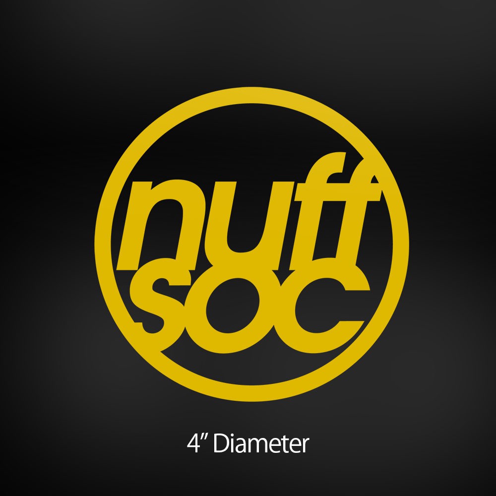 ป้ายสติกเกอร์ Nuffsaid (สีทอง) | Shopee Thailand