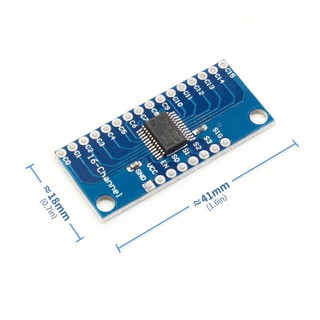1ชิ้น Multiplexer 74HC4067 CD74HC4067 breakout board 16 channel Analog ...