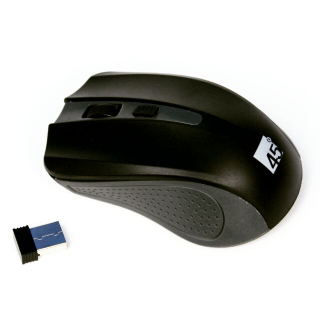 45° Wireless Optical Mouse เมาส์ไร้สาย | Shopee Thailand