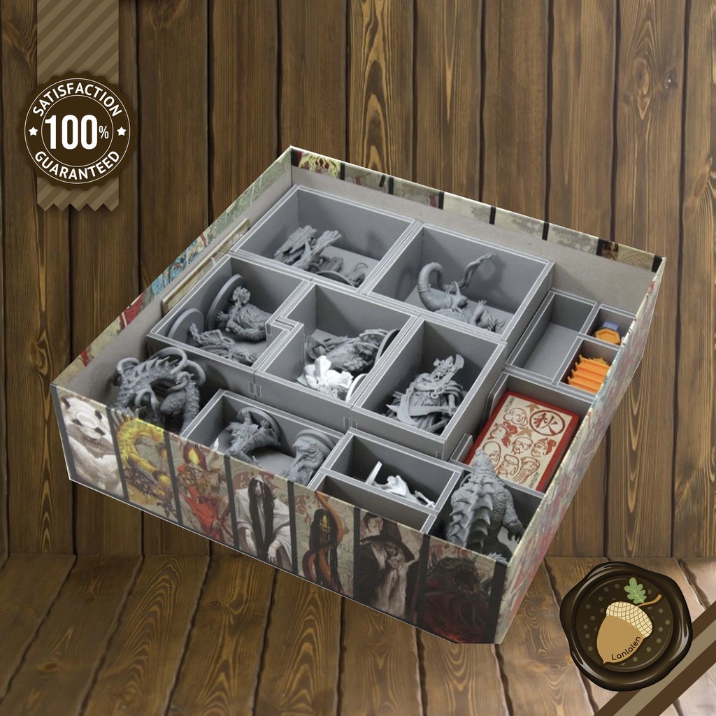 [Accessory Board Game] Folded Space Organizer:Rising Sun Daimyo Box ...