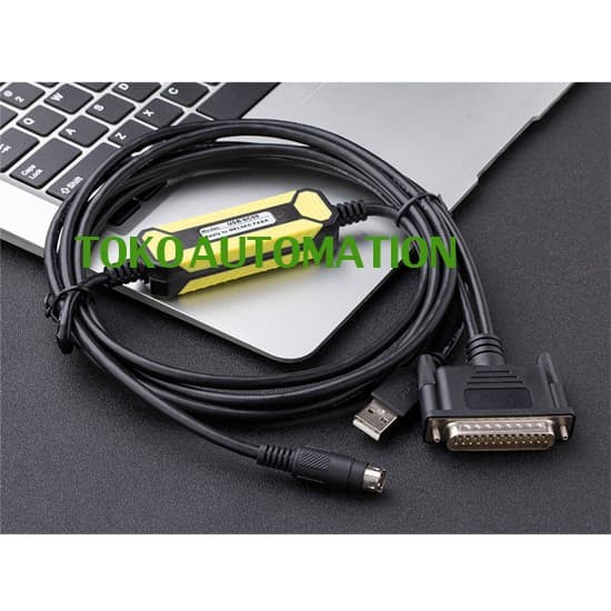 สายเคเบิล USB-SC09-FX USB-SC09 USB SC09 สําหรับ MITSUBISHI FX & A PLC ...