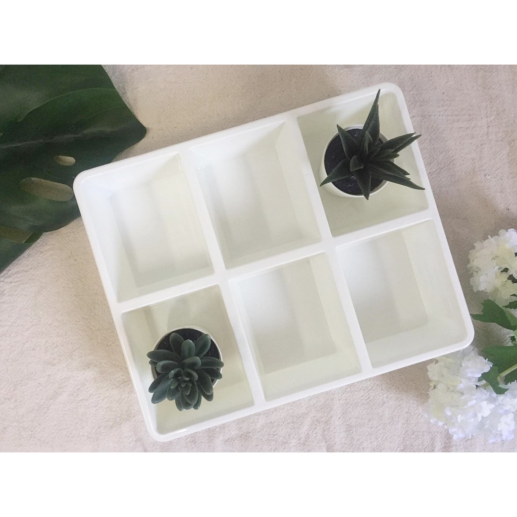 Keyway ถาดแบ่งช่องอเนกประสงค์ 6 ช่อง รุ่น TLR-106 / Storage Box ...