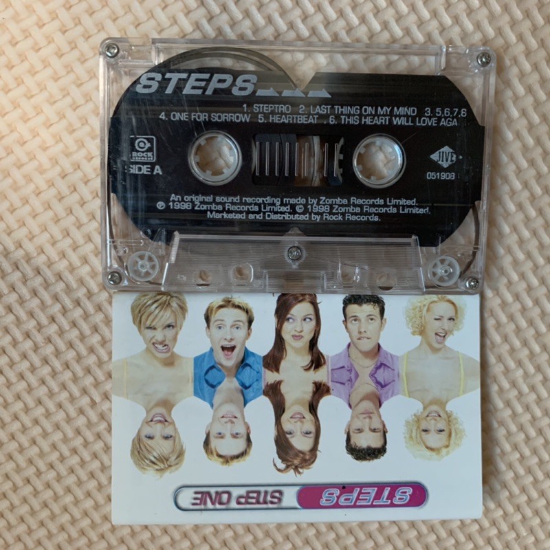 เทปเพลง Steps step one มือสอง | Shopee Thailand