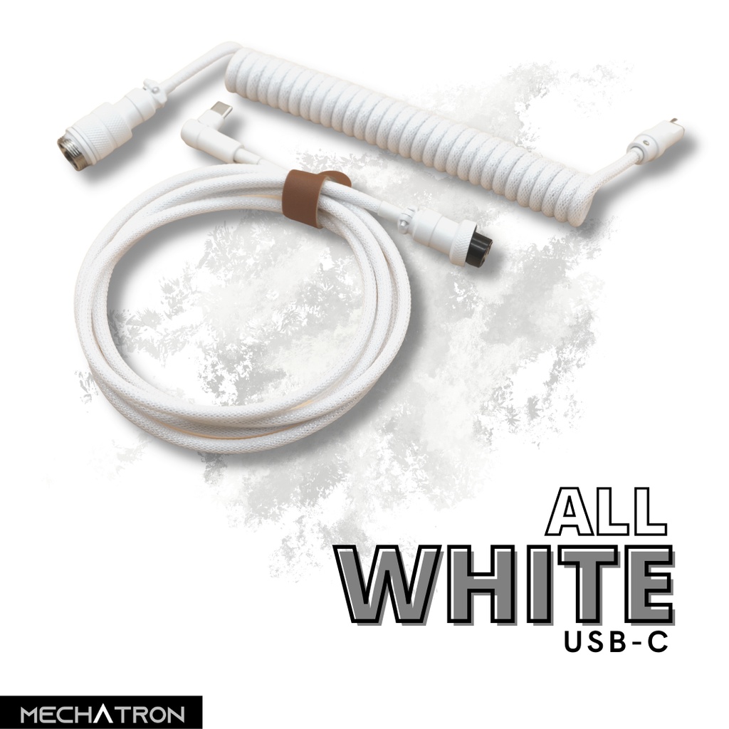Mechatron USB-C Coiled Aviator Cable สายคีย์บอร์ด สายเคเบิ้ล Custom ... Mechatron USB-C Coiled Aviator Cable สายคีย์บอร์ด สายเคเบิ้ล Custom ...