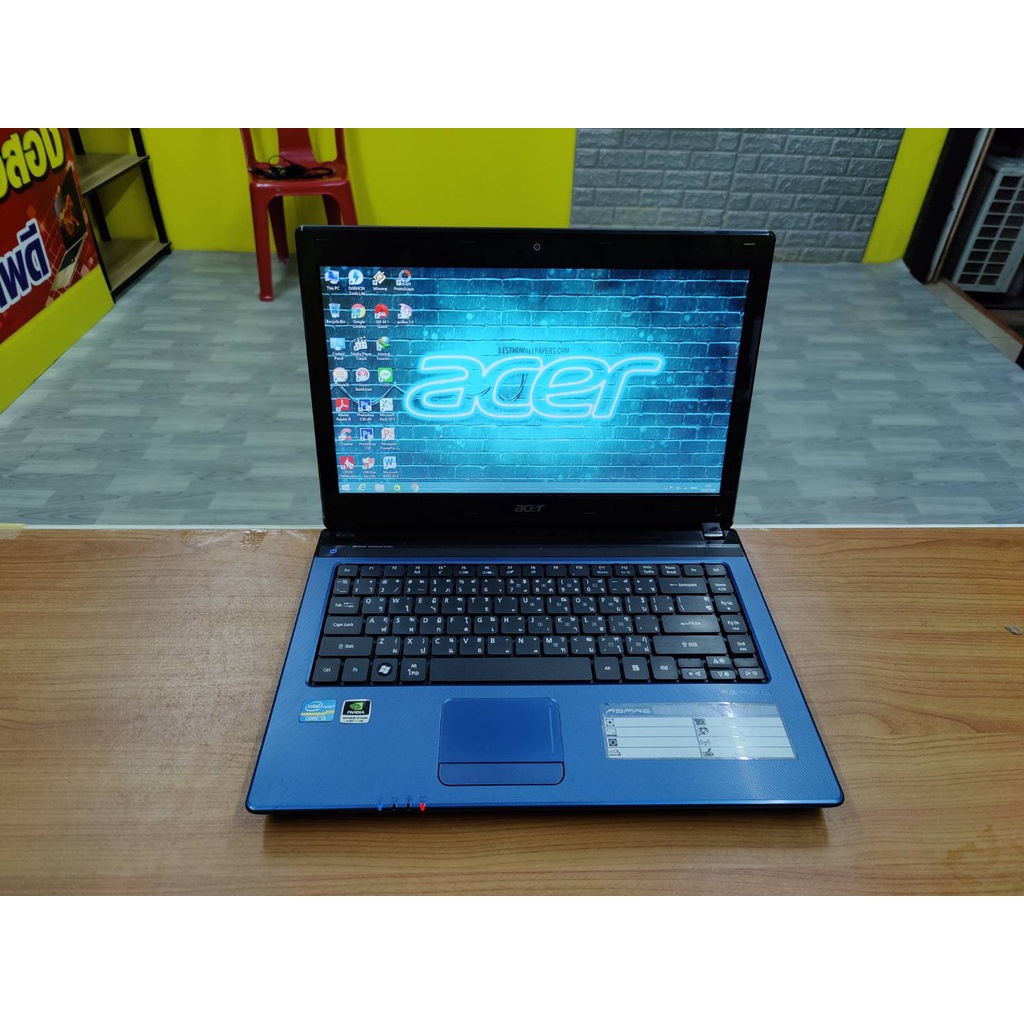โน๊ตบุ๊ค Acer Aspire 4750 คอร์ i5 แรม 8 กิ๊ก พร้อมใช้งาน | Shopee Thailand