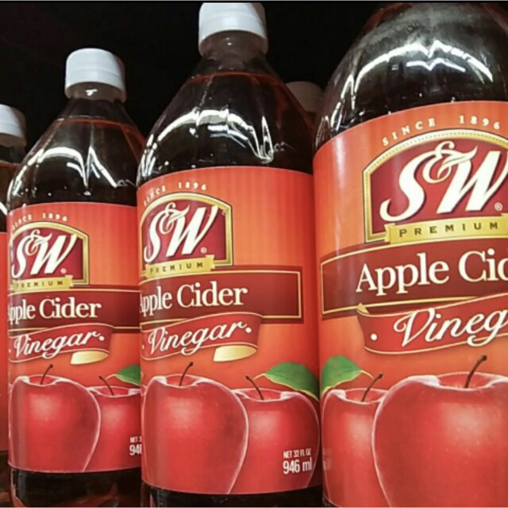 SW 473 ml, 946 ml. Apple Cider Vinegar น้ำส้มสายชูหมักแอปเปิ้ล ACV ...