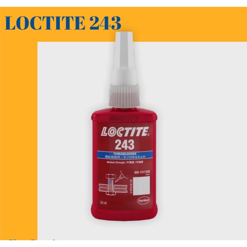 LOCTITE 243 50 ml.กาวล็อกไทต์ 243 | Shopee Thailand