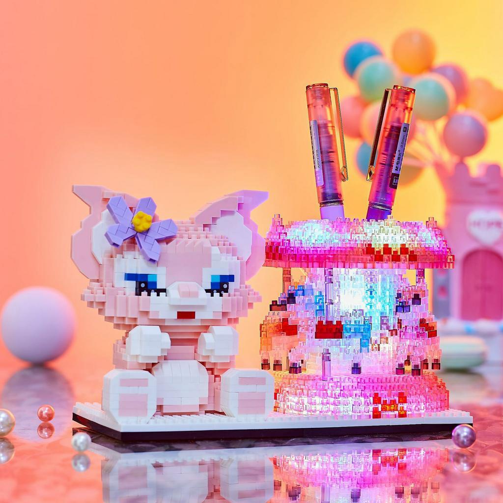 Lingna Bell Carousel ที่ใส่ปากกา แบบประกอบ บล็อกตัวต่อ ของเล่น ของขวัญ ...