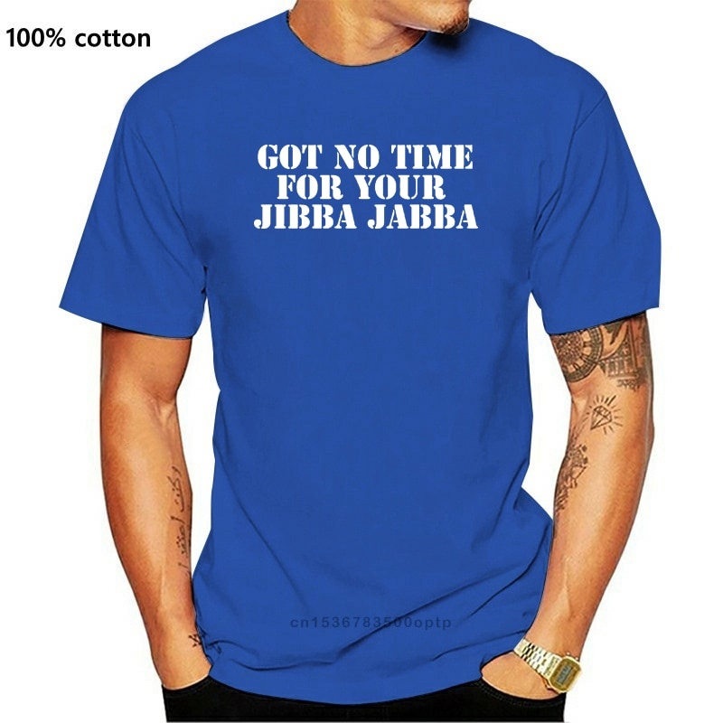 ขายดี!พร้อมส่ง ขายดี เสื้อยืดแฟชั่น ลาย Got No Time For Your Jibba Jabba' The A Team Mr T. หลาก ...