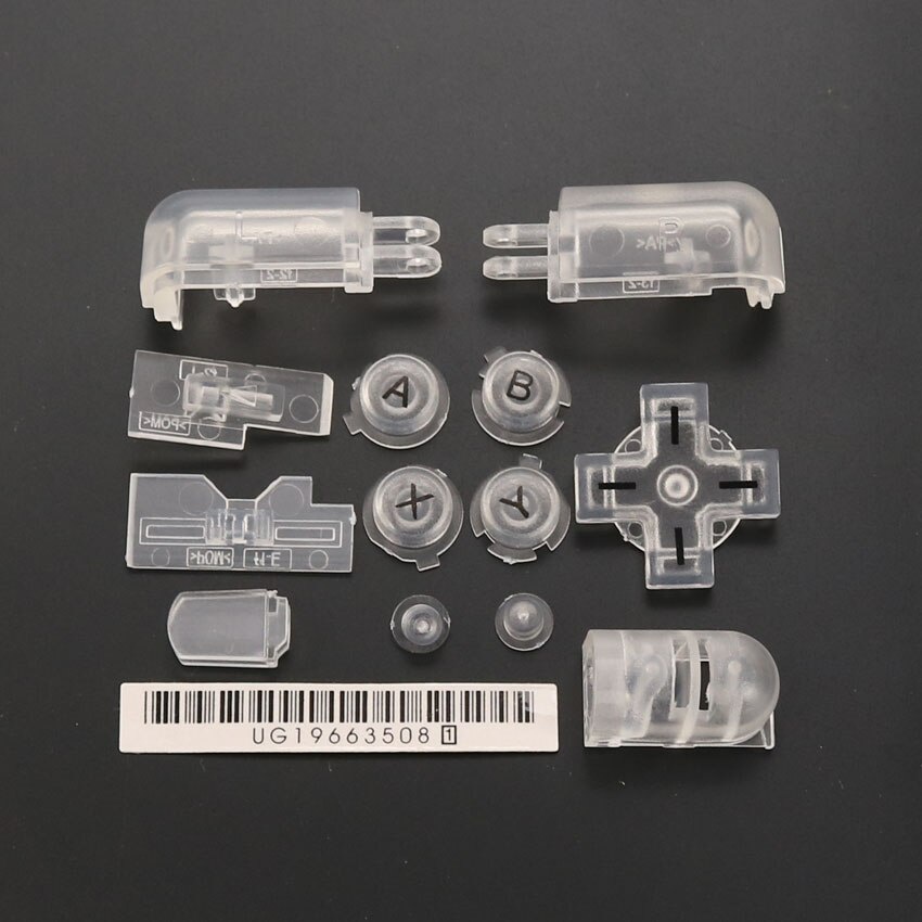 ชุดปุ่มกด ABXY Lr D Pad แบบเปลี่ยน สําหรับ Nintendo DS Lite NDSL ...