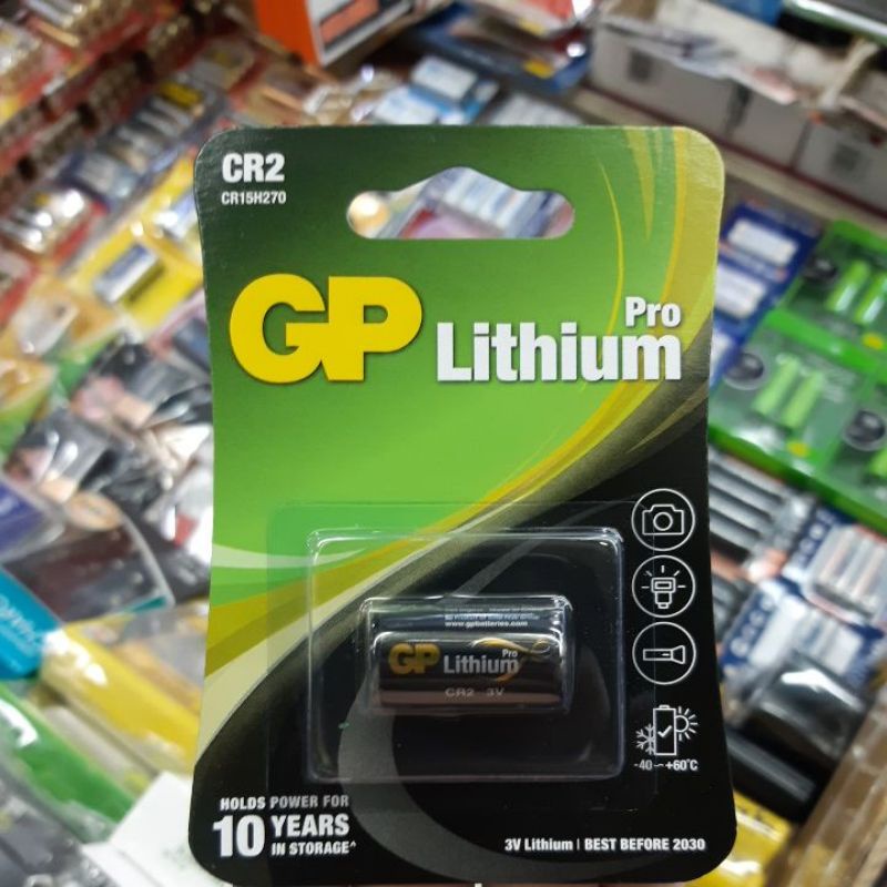 ถ่าน GP CR2 Pro Lithium 3V 1ก้อน ของใหม่ ของแท้บริษัท | Shopee Thailand