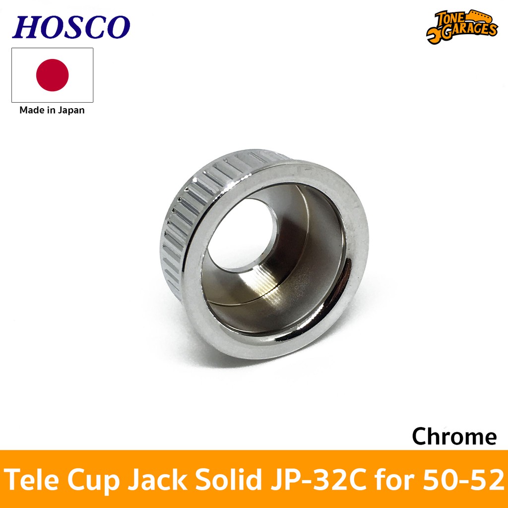 Hosco Tele Cup Jack Solid Brass Jackplate แจ็คถ้วย แบบตัน Telecaster ...