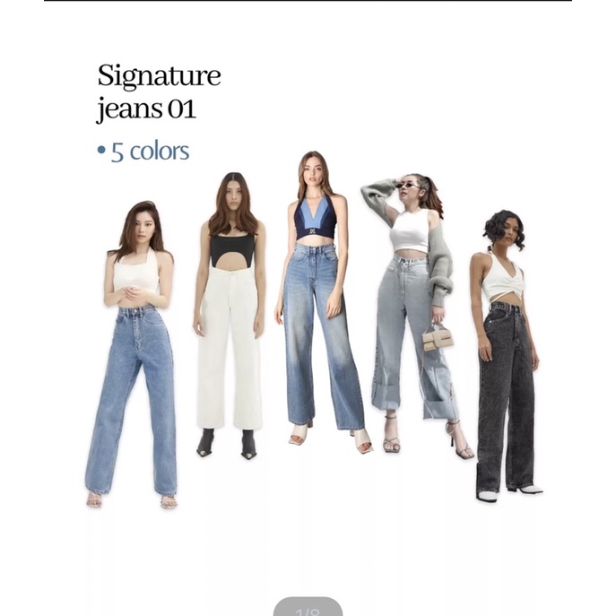 Merge.official (signature jean) | Shopee Thailand