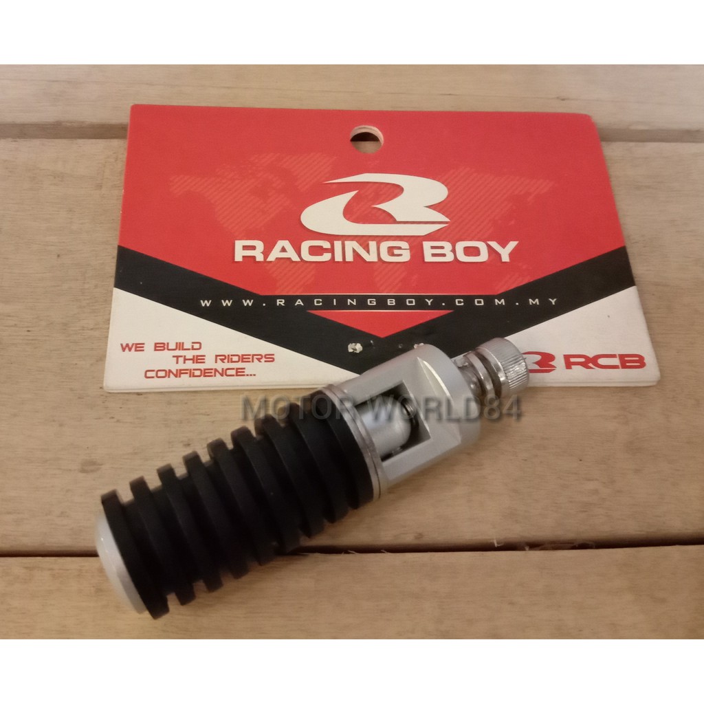 Racing BOY GEAR LEVER HEAD FOLD RCB ALLOY PEDAL RCB W / ยาง RACING ...