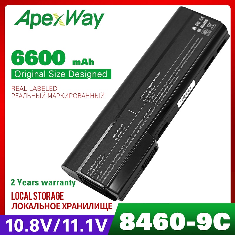 Laptop Battery CC06 CC06X CC06XL CC09 For HP EliteBook 8460p 8460w ...