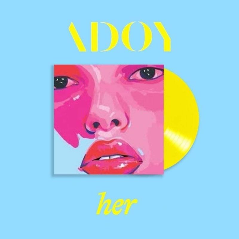(Pre-order) vinyl ADOY : her EP (Korean Edition) Limited Edition 12นิ้ว ...