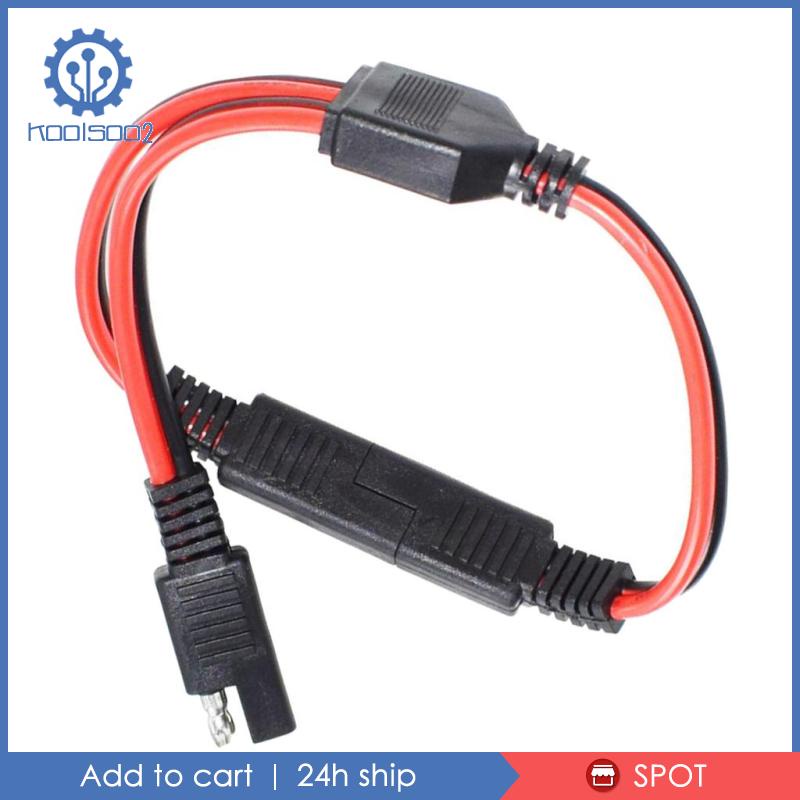 Quick Connect Disconnect Plug 14 AWG 1 to 2 SAE to SAE Extension Cable Connector | Shopee Thailand