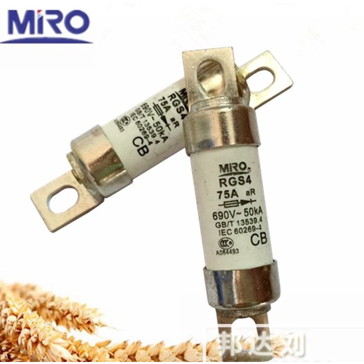 ฟิวส์ RGS4 32A 40A 50A 63A 75A 80A 85A 100A 110A 690V 50Ka MRO ของแท้ ...