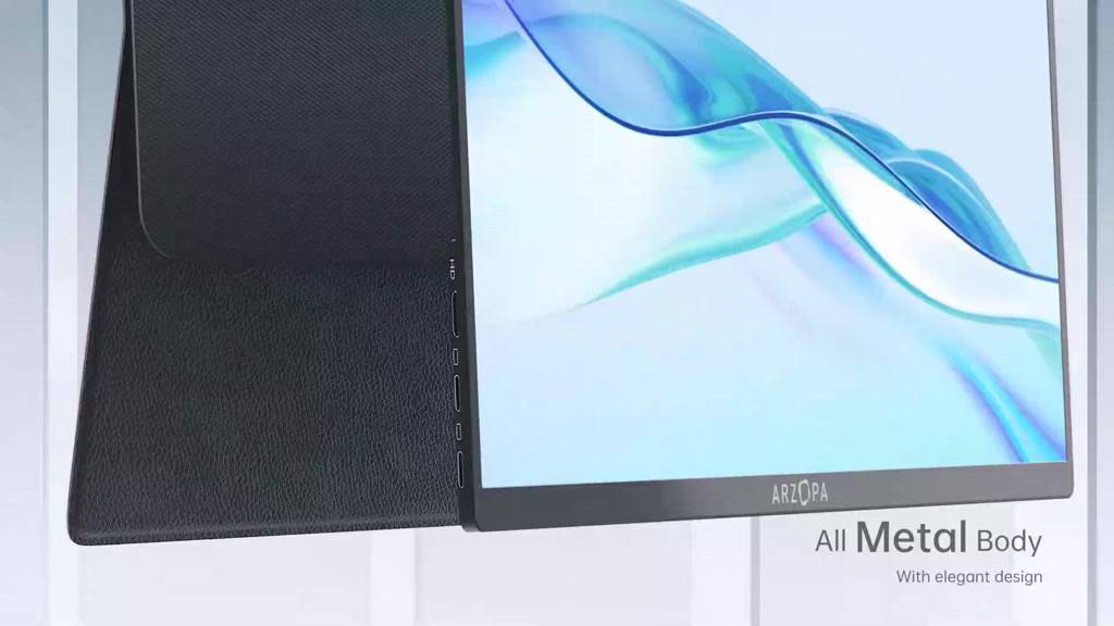 Arzopa Portable Touch Monitor จอพกพาแบบสัมผัส,15.6'' FHD 1080P Portable ...