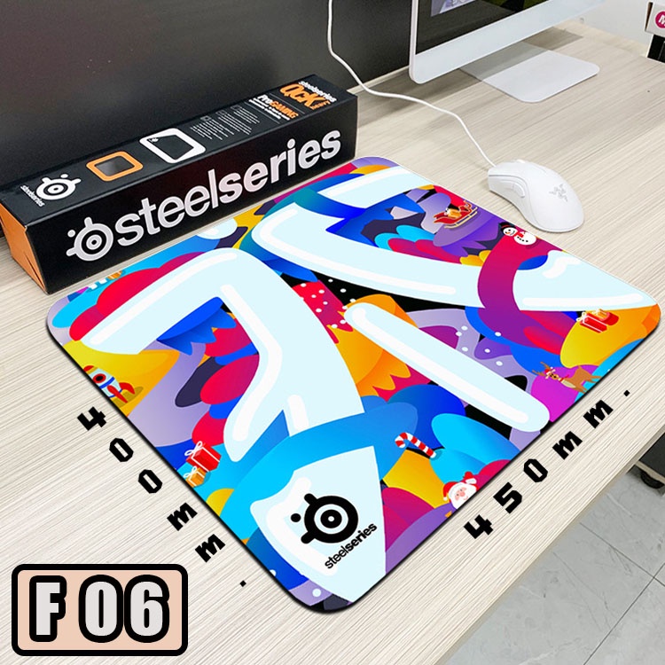 แผ่นรองเมาส์ Gaming Mouse Pad Steelseries QCK XXL Gameing 450*400*4mm แผ่นใหญ่ ถูกนุ่มๆ คุ้มค่า ...