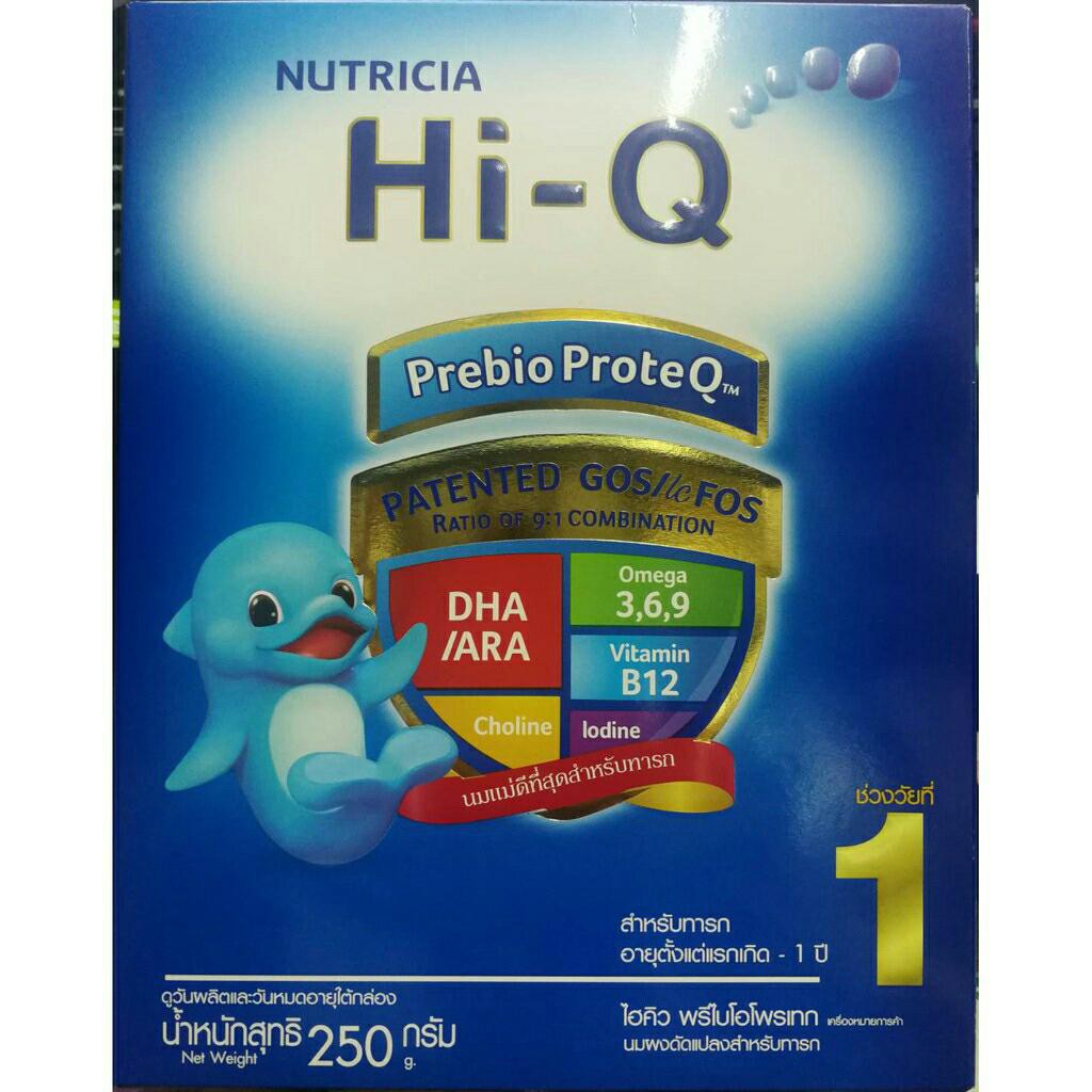 Hi-Q Prebio ProteQ สูตร 1 (250g) ยกลัง 12 กล่อง **กล่องละ 115 บาท ...