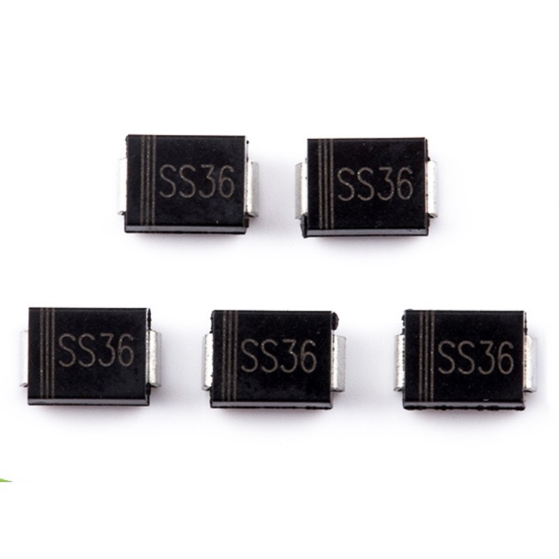 20PCS , SS36 , SR360 , SMD Schottky Diode 3.0A 60V 20ตัว | Shopee Thailand