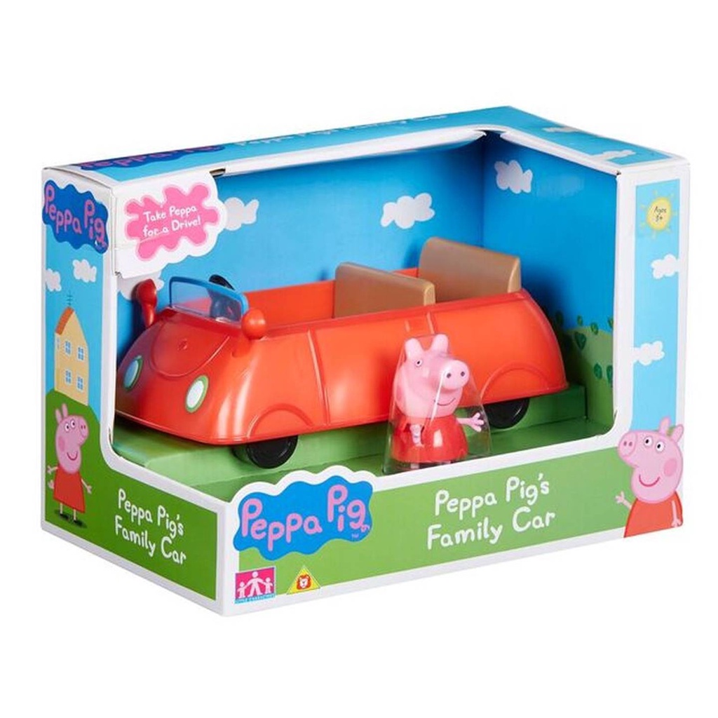 Peppa Pig’S Vehicle Famaily Car ชุดรถเปปป้า | Shopee Thailand