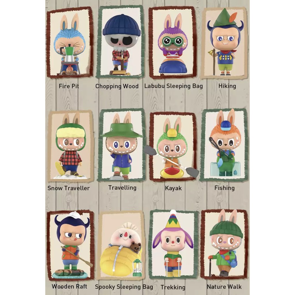 Labubu Camping Series Blind Box, 03/13/2024