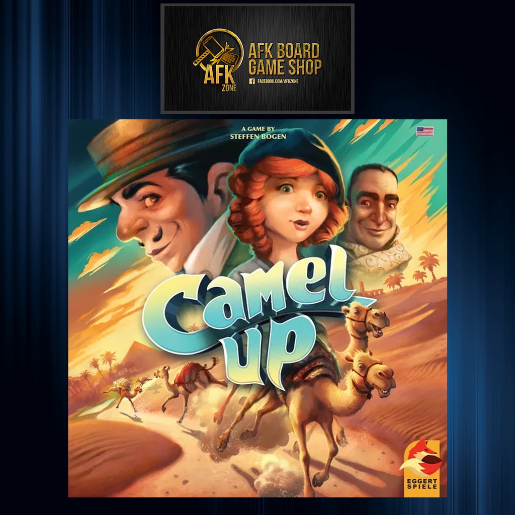 Camel Up 2nd ENG Edition - Board Game - บอร์ดเกม | Shopee Thailand