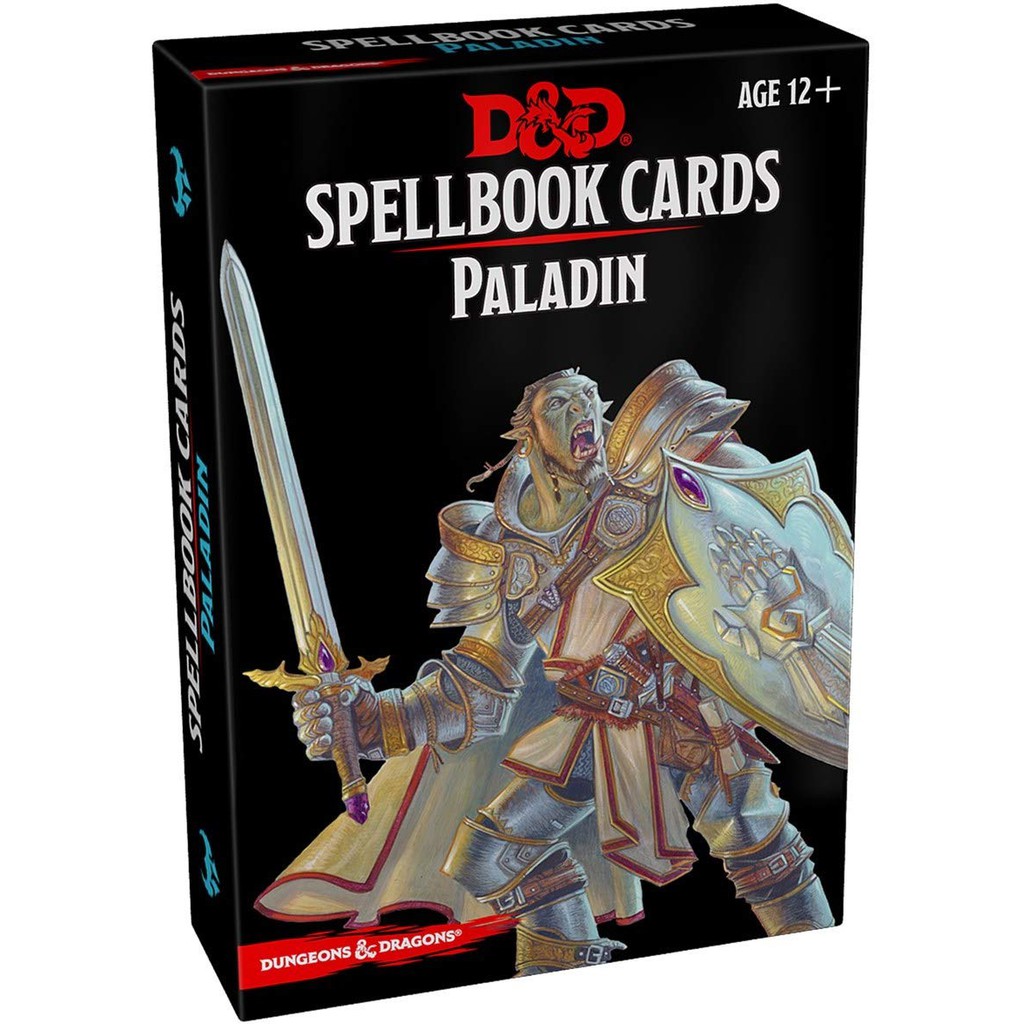 Dungeon & Dragon Spellbook Cards: Paladin (DND) | Shopee Thailand