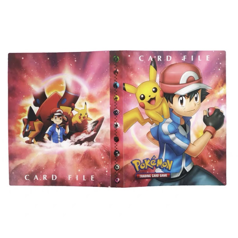 Pokemon Collection Book PVC List เล่น Pikachu Card Album Cllogect 240 ...