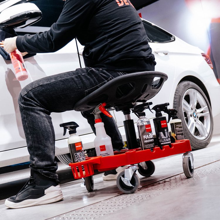 MAXSHINE Detailing Stool with Modular Tool Tray เก้าอี้ช่าง แข็งแรง ต่อ ...