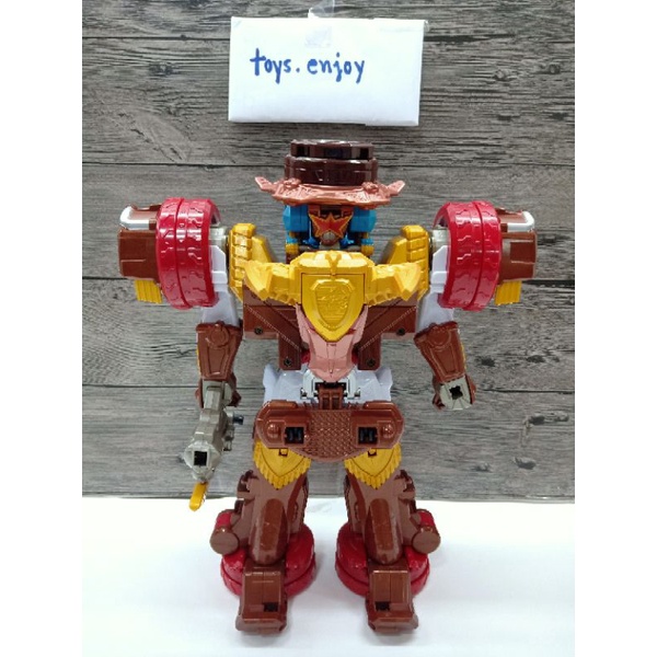 สินค้ามือสองญี่ปุ่น Dx Super sentai Bison King หุ่นขบวนการนินนินเจอร์ ...