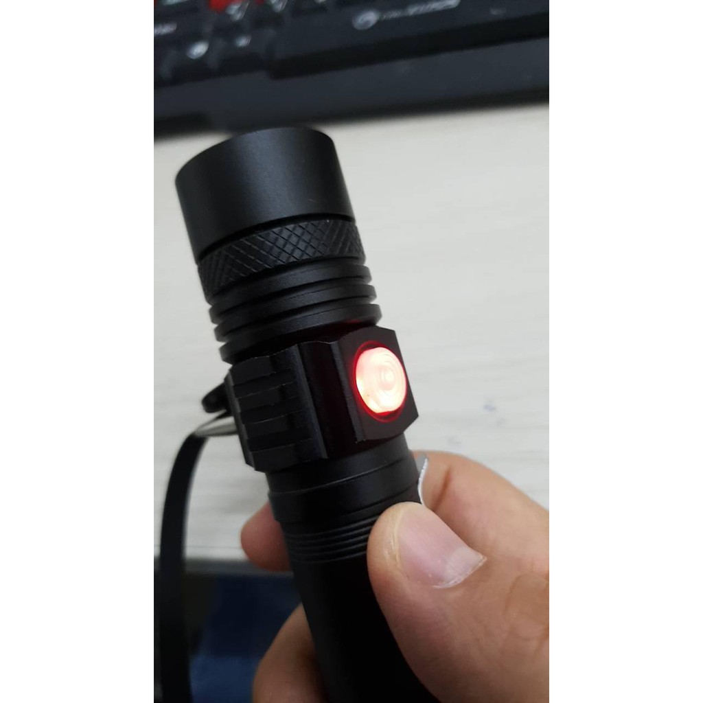ไฟฉายเดินป่า Ultrafire Power style FLASHLITHG XML-T6 10000 Lumen ไฟฉายความแรงสูง SL-518 ...