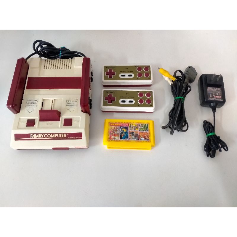 เครื่องเกม Famicom แท้ Japan ระบบAV SFC พร้อมจอยไรสายเครื่องแท้เครื่อง ...