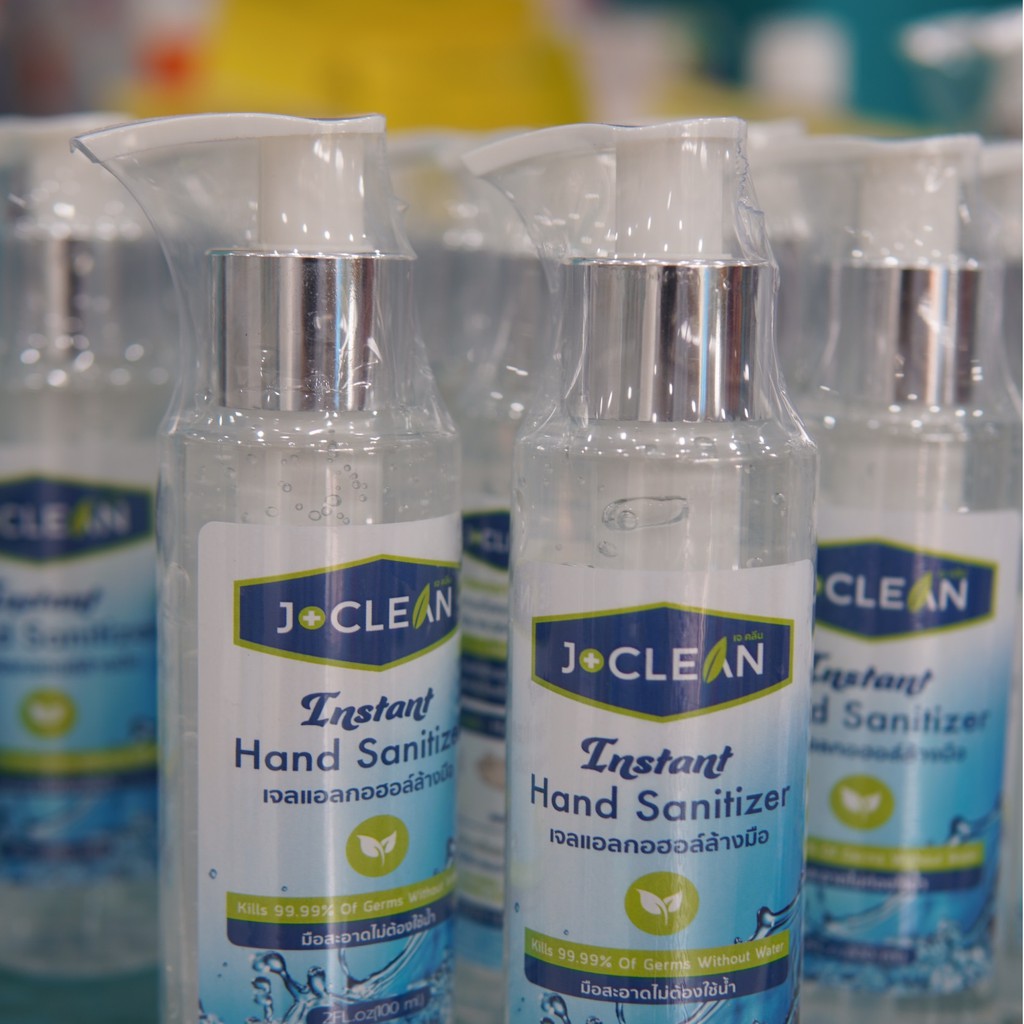 J Clean แอลกอฮอล์เจลล้างมือ 100 mL. | Shopee Thailand