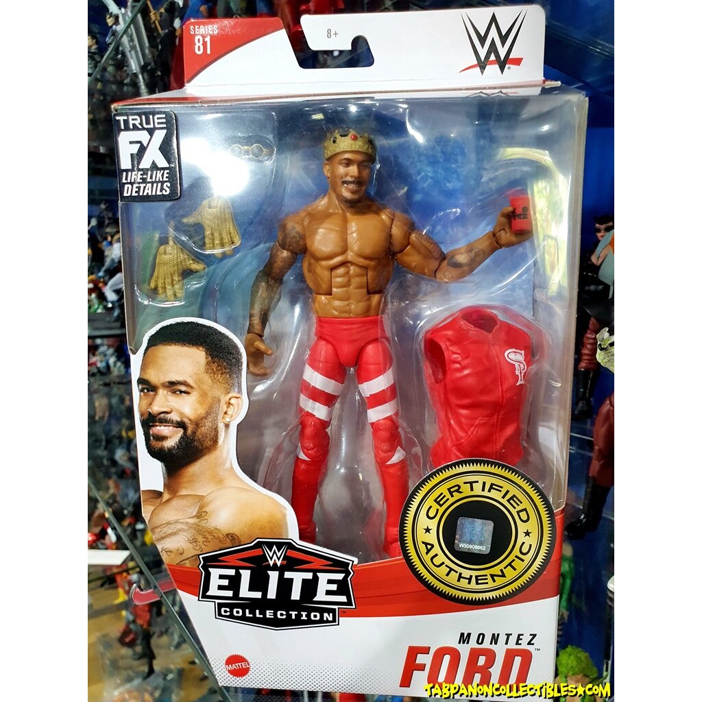 [2021.02] WWE Elite 81 Montez Ford 7-Inch Action Figure | Shopee Thailand