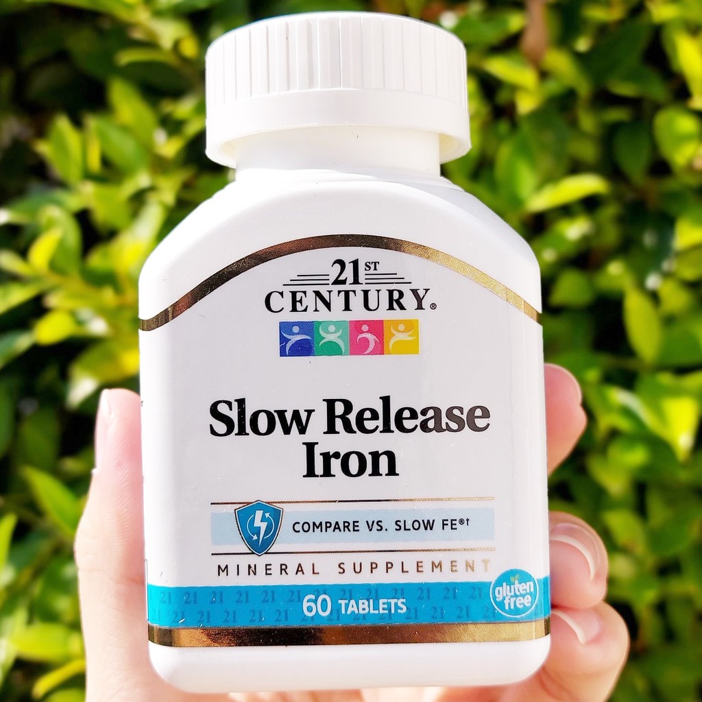 ธาตุเหล็ก Slow Release Iron 60 Tablets (21st Century®) | Shopee Thailand