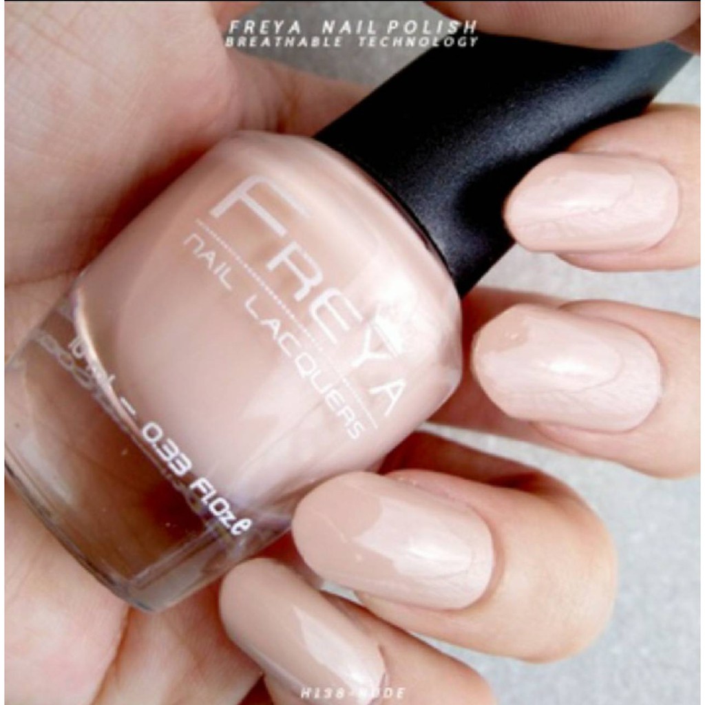 สีทาเล็บเฟรญ่า Freya Halal Nail Polish ยาทาเล็บฮาลาล (10 ml.) | Shopee ...