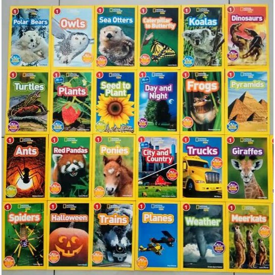 National Geographic Kids [Level 1] 25 books | Shopee Thailand