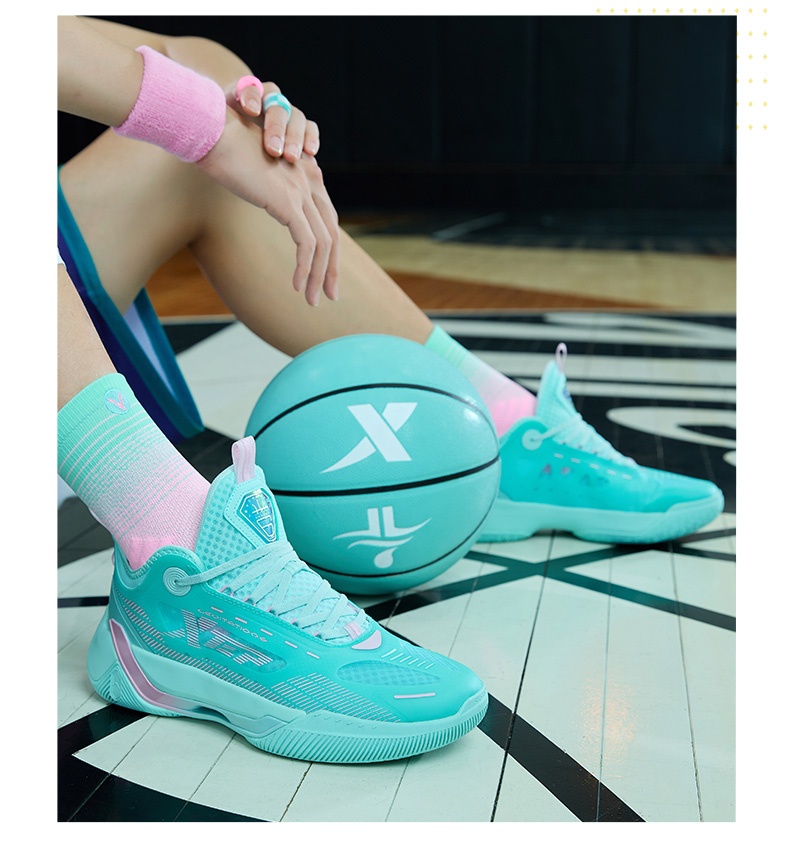 Xtep Jeremy Lin Levitation 6.0 รองเท้ากีฬา รองเท้าบาสเก็ตบอล ระบายอากาศ ...