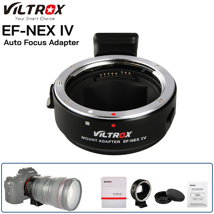 Viltrox Adapter EF-NEX IV แปลงเลนส์ Canon ไปใส่ Sony ระบบออโต้ โฟกัส | Shopee Thailand