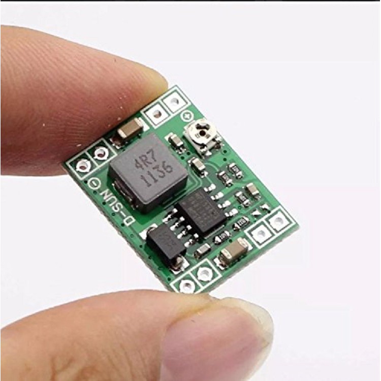 DC-DC Step-Down RC Module MP1584 โมดูลแปลงปรับแรงดันลง 4.5-28V เป็น 1.8 ...