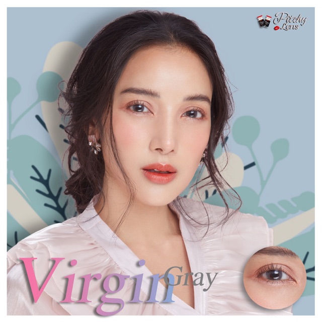 Mini Virgin gray พร้อมส่งค่าสายตา (pitchylens) | Shopee Thailand