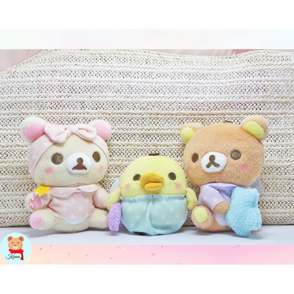พร้อมส่ง Rilakkuma Korilakkuma San-x pajama set Keychain Dolls🇯🇵 ...