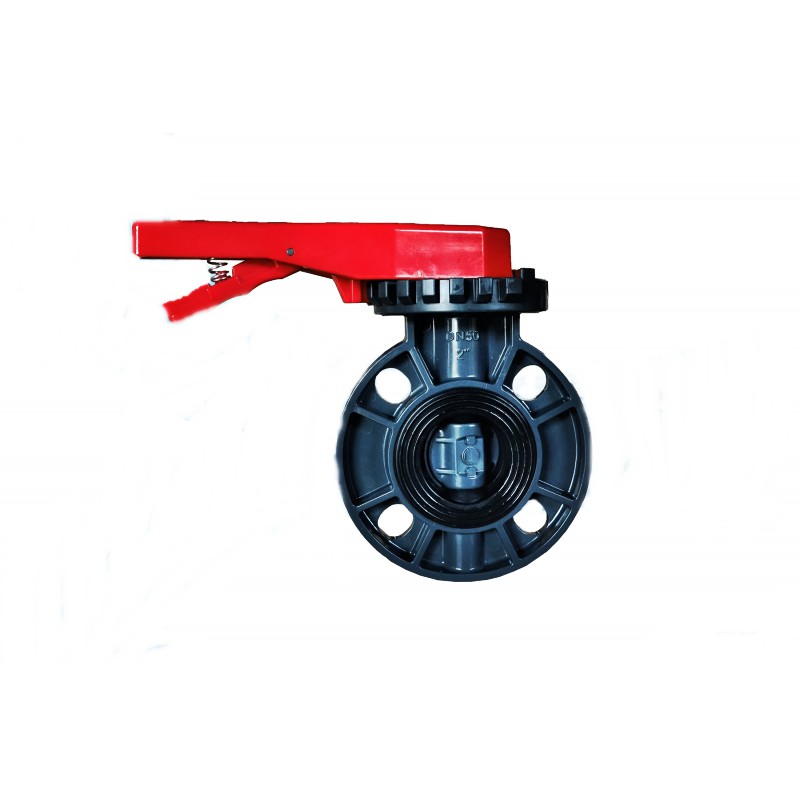 -FMT- 2" BUTTERFLY VALVE UPVC WAFER HAND | Shopee Thailand